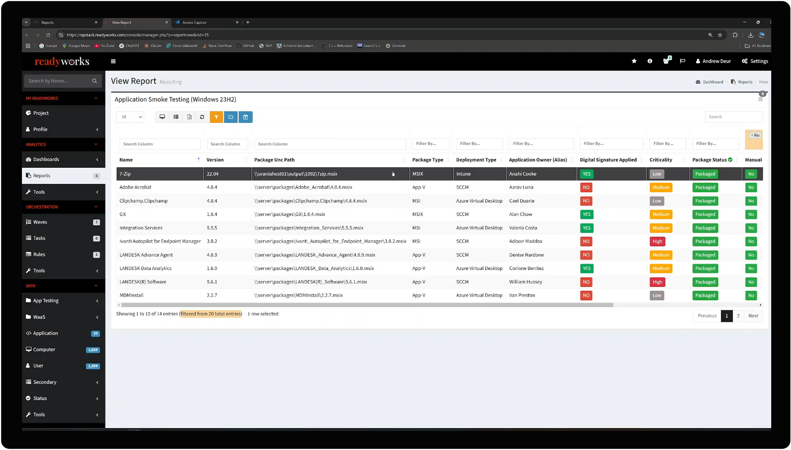 ReadyWorks + Access Capture Connector